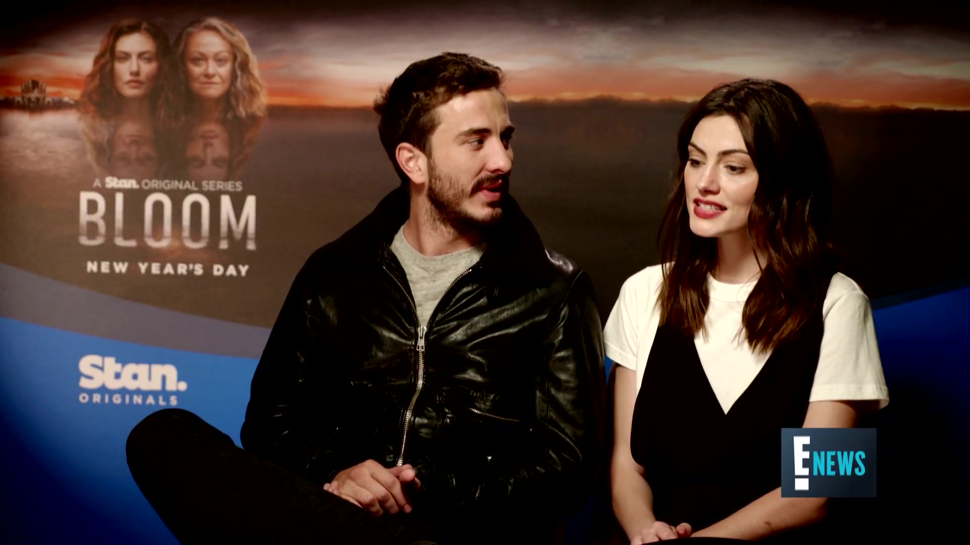 E! News - Phoebe Tonkin and Ryan Corr talk about Nudie Run ...