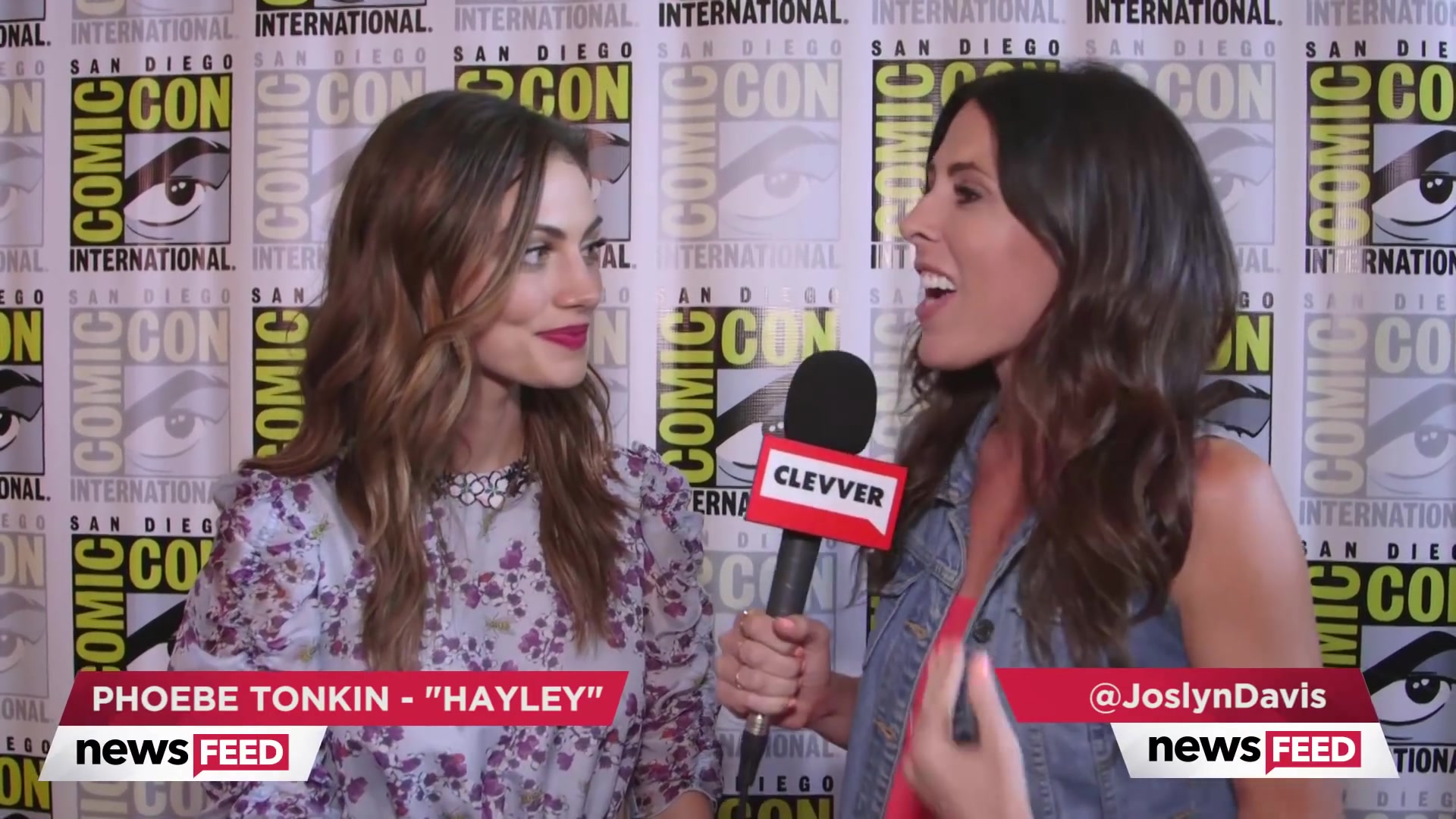 Clevver TV - Phoebe Tonkin SDCC interview - sdccsixteenint010 - Phoebe ...