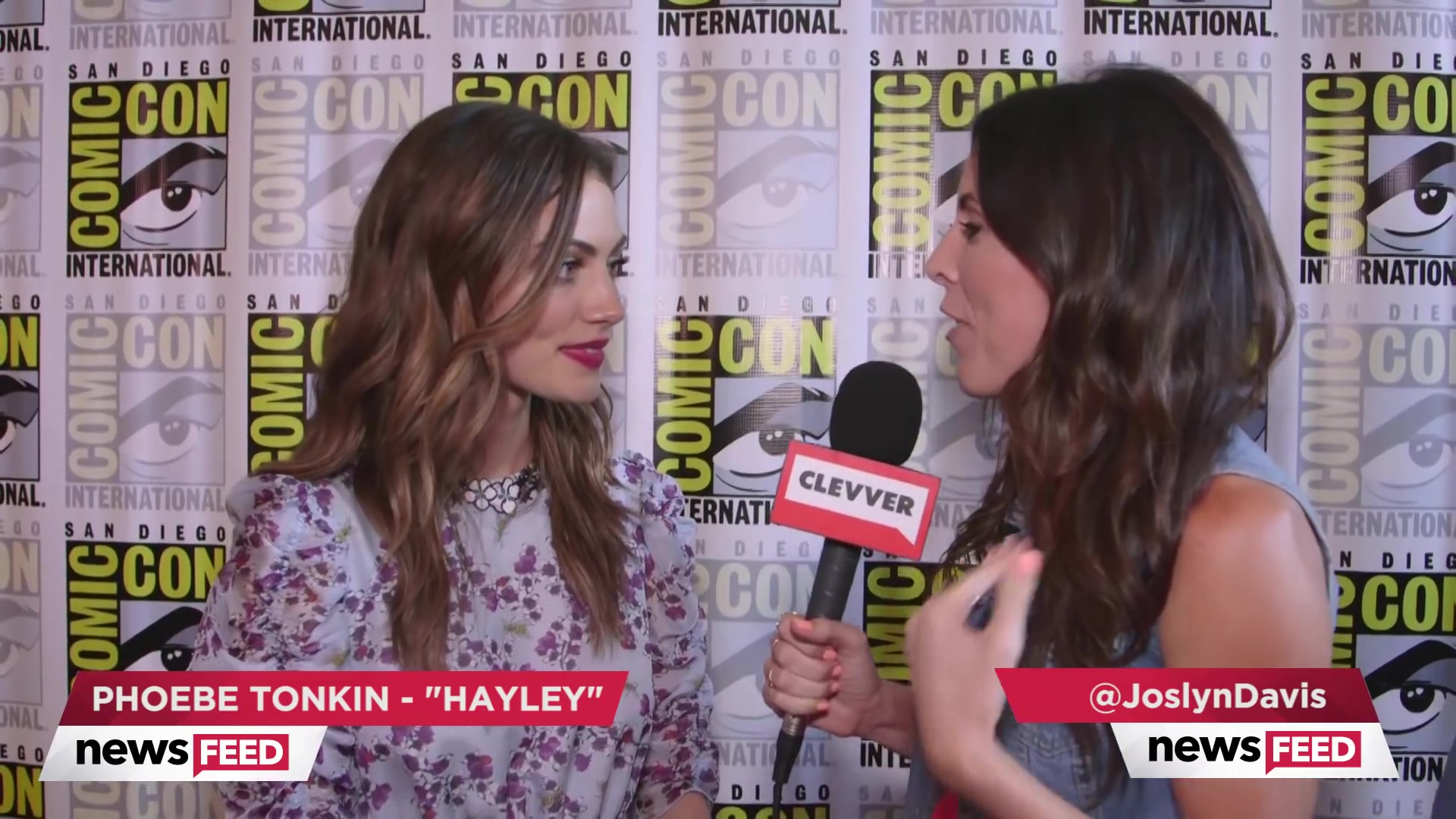Clevver TV - Phoebe Tonkin SDCC interview - sdccsixteenint011 - Phoebe ...