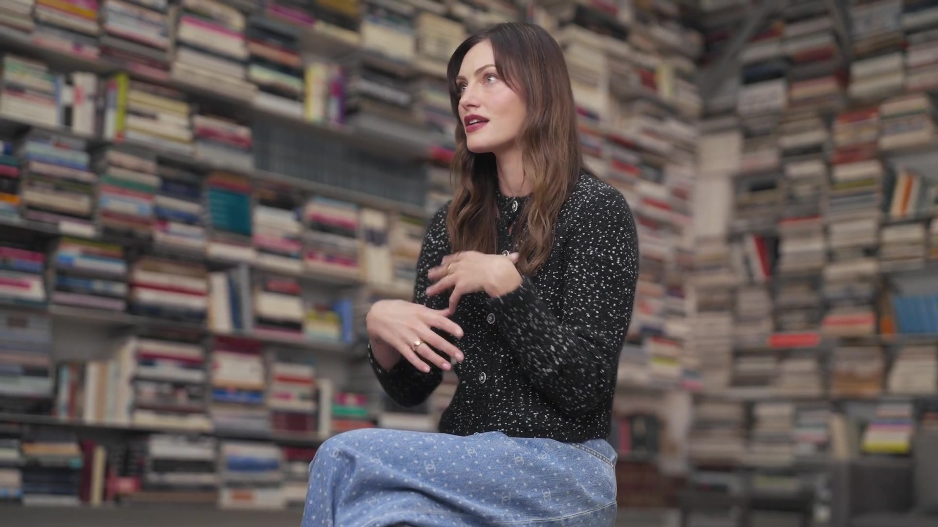 Chanel - In the Library with Phoebe Tonkin - chanellibrary275 - Phoebe ...