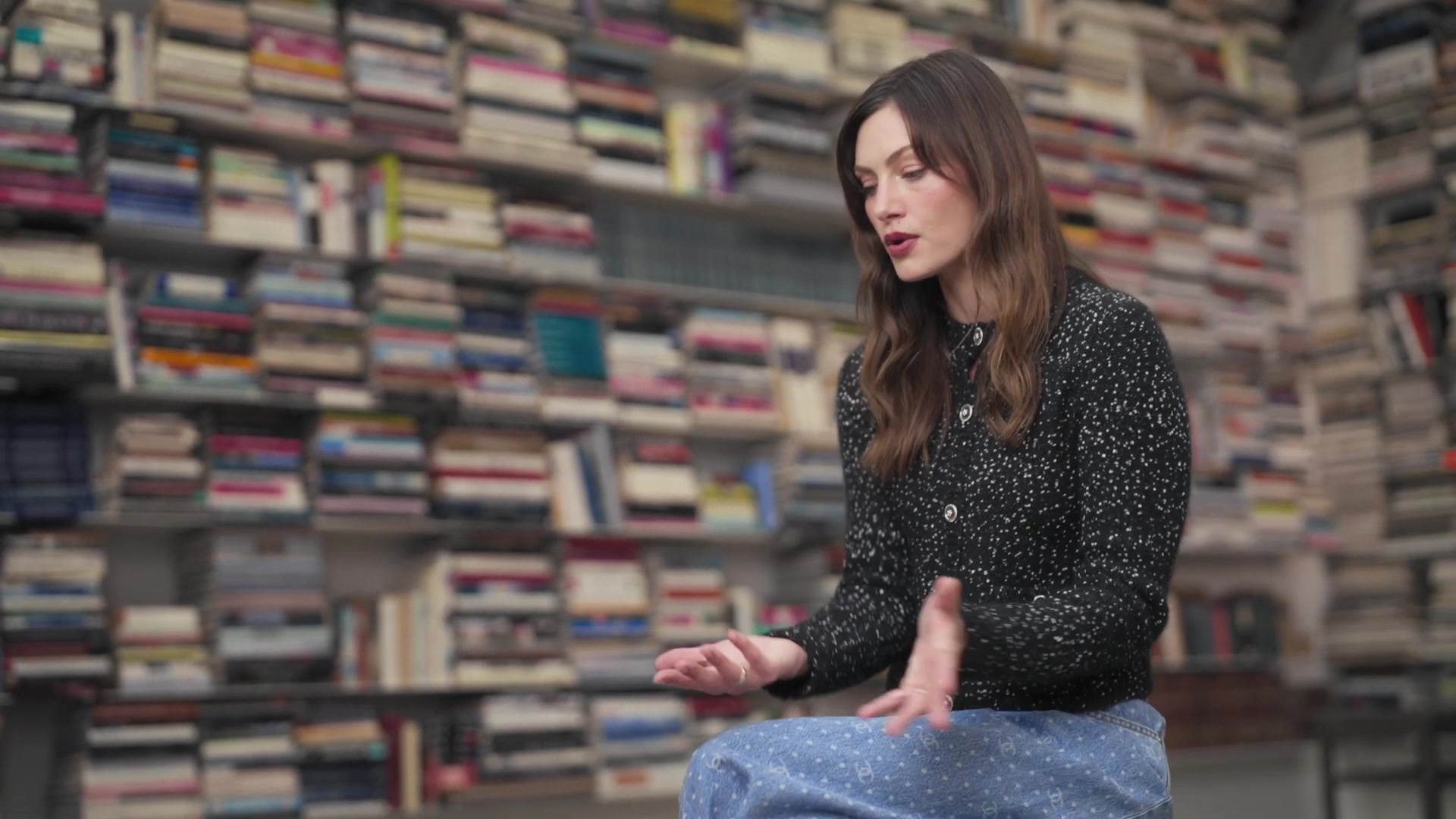 Chanel - In the Library with Phoebe Tonkin - chanellibrary493 - Phoebe ...